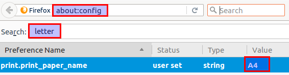 How To Set The Default Paper Size To A4 In Firefox Random Hacks X